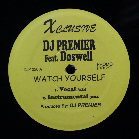 DJ Premier Feat. Doswell - Watch Yourself / Hostile Takeover DJP 320 ... DJ Premier Feat. Doswell - Watch Yourself / Hostile Takeover DJP 320 ...
